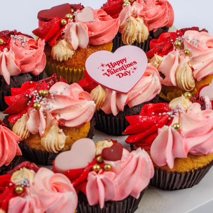 12 Cupcakes de San Valentín - Cupcakes Factory
